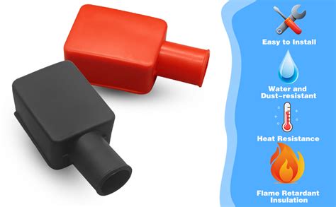 6pcs Battery Terminal Cover Battery Terminal Protector