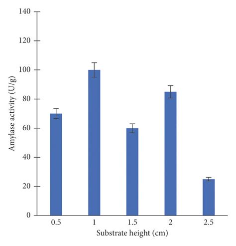 Effect Of Substrate Height On Protease Activity A And Amylase Download Scientific Diagram