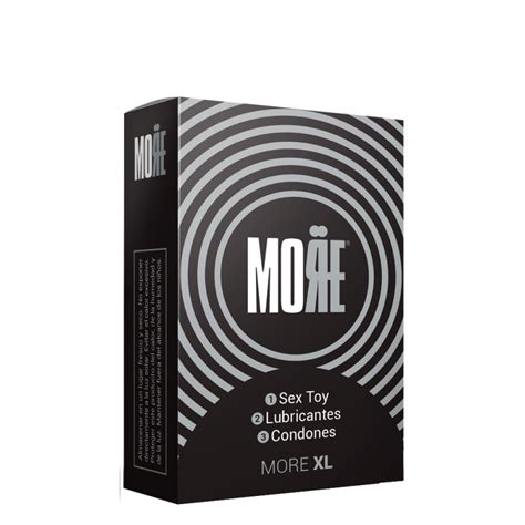 More Kit Xl 3 Condones Kl 2 Lubricantes 1 Sex Toy