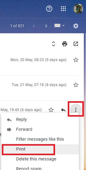 Printing How To Print Sent Emails In Gmail Web Applications Stack Exchange