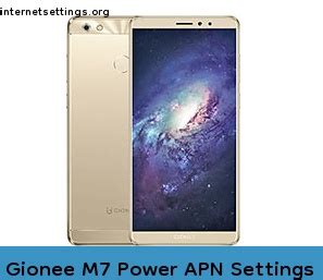 Gionee M Power Apn Settings G G G Lte Volte Internet Setting