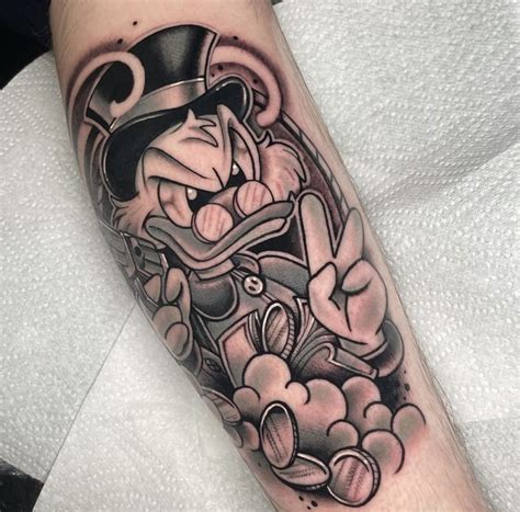 Gangsta Mickey And Minnie Mouse Tattoos