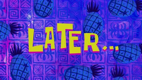 Spongebob Some Time Later Background Spongebob Loading Screen