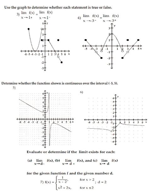 Solved Use The Graph To Determine Whether Each Statement Is Chegg