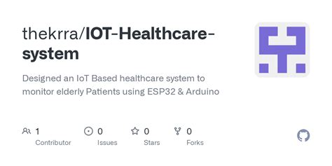 GitHub Thekrra IOT Healthcare System Designed An IoT Based Healthcare System To Monitor