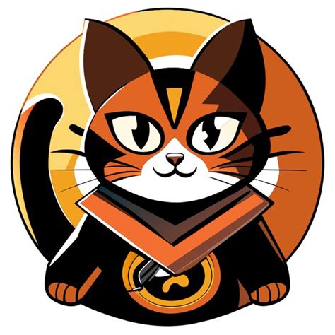 Premium Vector Cat Vector Illustration