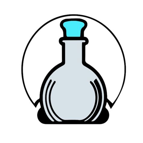 Premium Vector Vector Flask Lab Line Color Illustration Icon