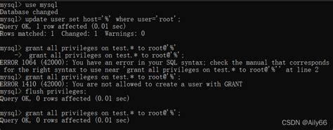 mysql8 0报错解决方式：1449 the user specified as a definer ‘root‘ ‘ ‘ does