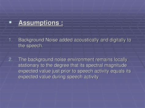 PPT Speech Enhancement Using Spectral Subtraction PowerPoint Presentation ID