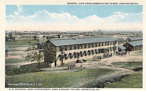 Wwi Camp Zachary Taylor View South From Observation Tower Vintage P21