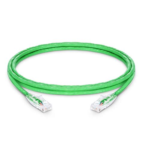 5ft Cat5e Snagless Unshielded Ethernet Patch Cable Green Fs
