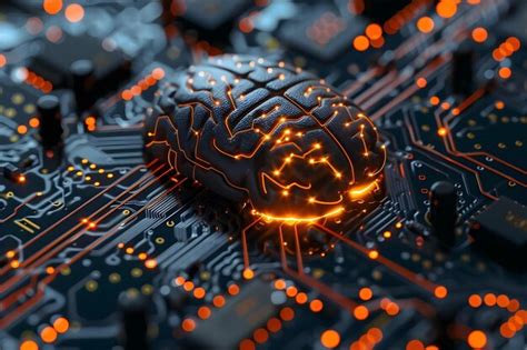 Premium Photo Advancements In Neuroscience Closeup Of A Circuit Board