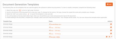 Add Merge Fields To A Document Template GrowthZone