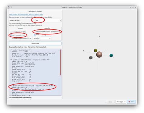flow5 v7 01 opengl settings