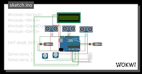 Project Tempat Sampah Copy Wokwi Esp32 Stm32 Arduino Simulator