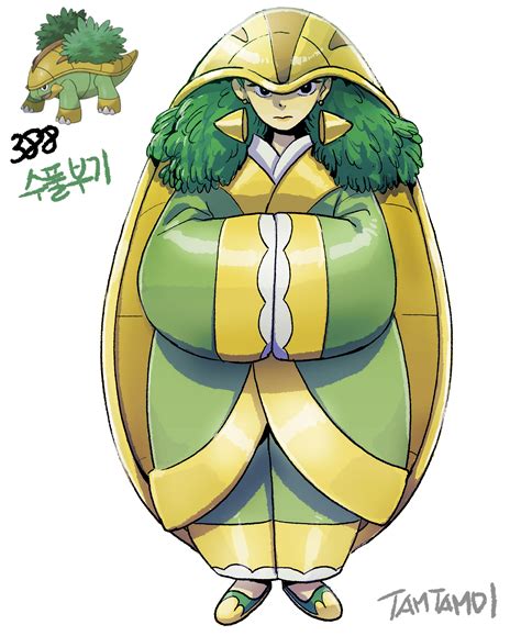 Grotle Pokemon Drawn By Tamtamdi Danbooru