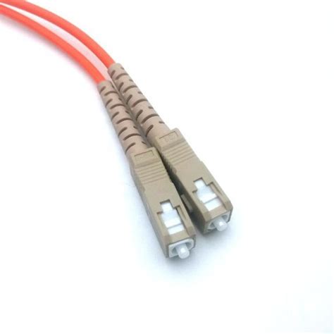 SC APC LC UPC Duplex Single Mode G657A Or Customized Fiber Optic Patch