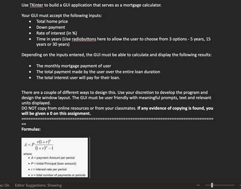 Solved Use TKinter To Build A GUI Application That Serves As Chegg