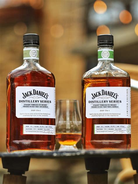 Jack Daniels Distillery Series Rye Whiskey Finished In High Toast