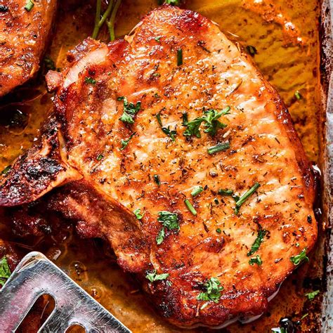 Baked Pork Chop Center Loin
