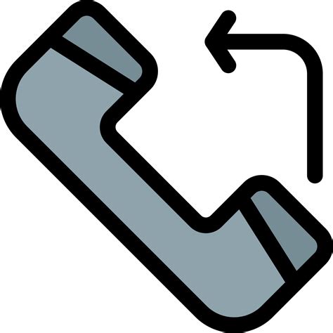 Answer Call Incoming Flat Color Icon Vector Icon Banner Template 19099614 Vector Art At Vecteezy