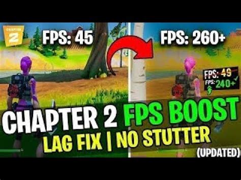 Fortnite 2020 Boost FPS In Fortnite Reduce Input Delay And Ping
