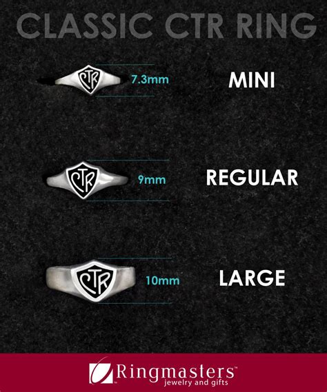 Classic Ctr Ring Sizes Ringmasters Ctr Rings Lds Jewelry
