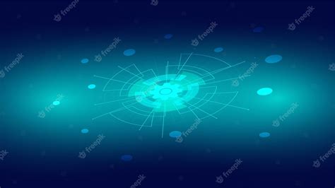 Premium Vector Circuit Technology Background With Abstract Futuristic Technology And Computer