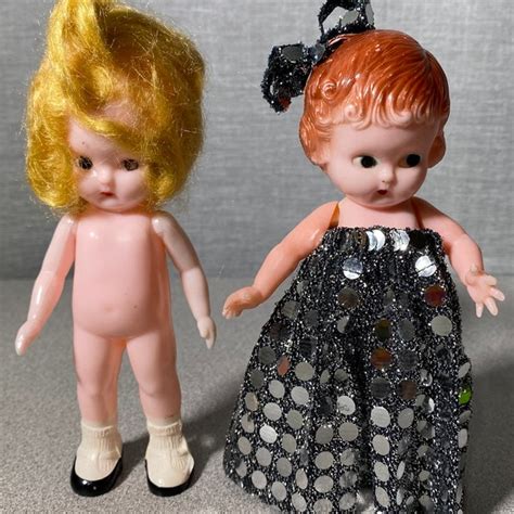 Plastic Knickerbocker Doll Etsy