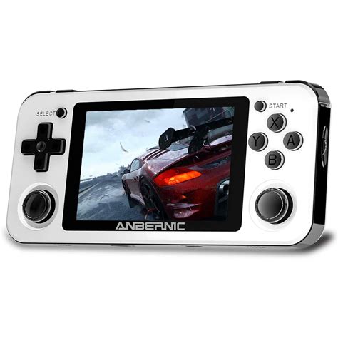 anbernic rg351p game console 64gb white