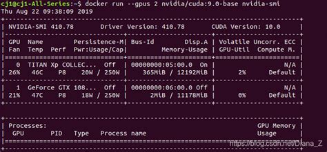 Docker调用gpudocker 18096 指定gpu Csdn博客