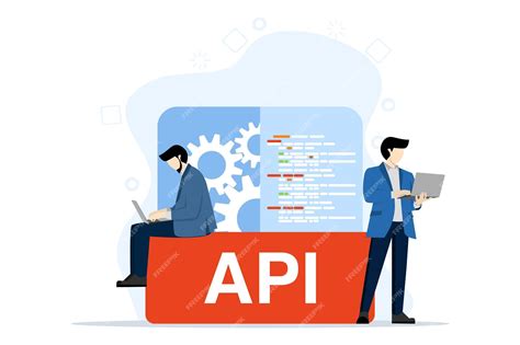 premium vector vector illustration of api application programming