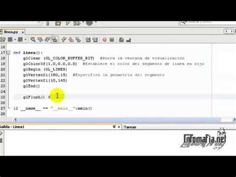 Python OpenGL PyOpenGL Linea YouTube