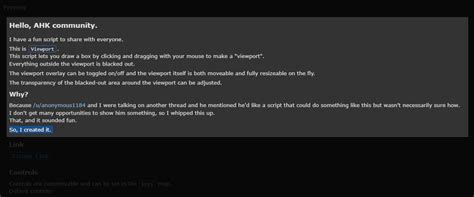 viewport for ahk v2 click and drag to make a viewport blacking out