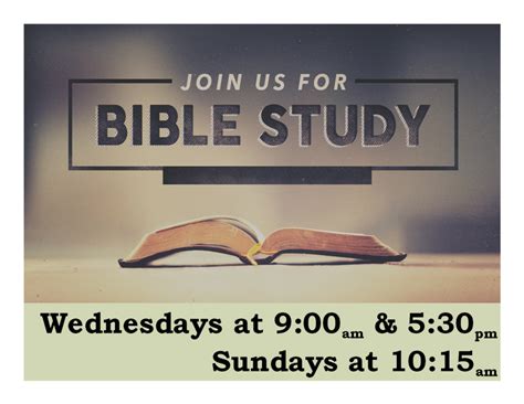 Bible Study Trinity Lutheran Church And School