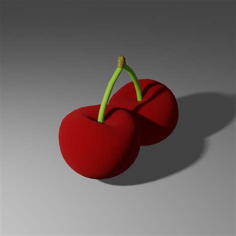 Cherry Model Turbosquid 2080588