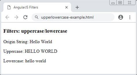 Angularjs Filters Tutorial With Examples O Planning Org