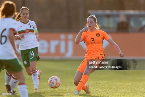Dimitra Ivanova Of Bulgaria Women U19 Maud Rutgers Of Holland Women