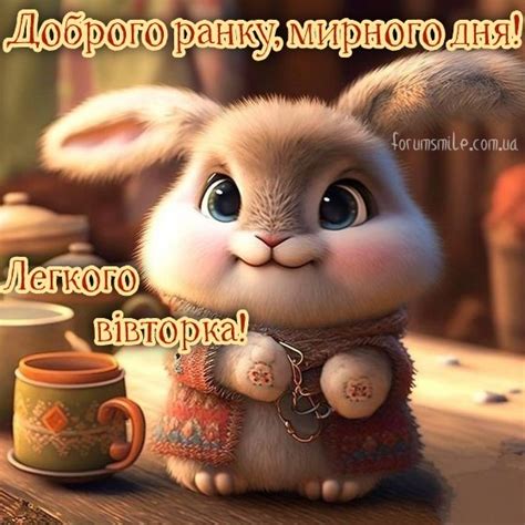 Доброго ранку вівторок