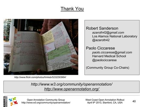 open annotation core data model tutorial ppt