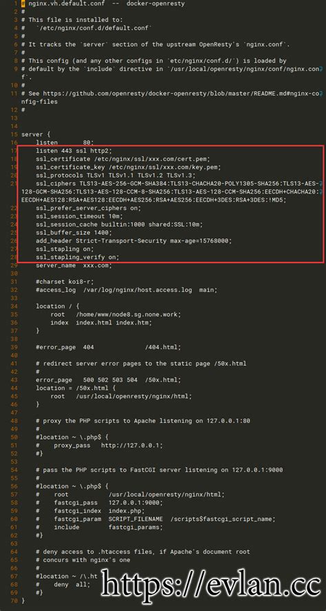 Docker配置nginx（openresty） Yi