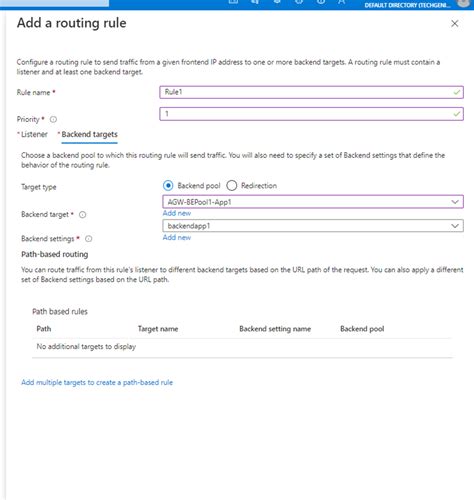 azure application gateway multiple site hosting step by step part 1