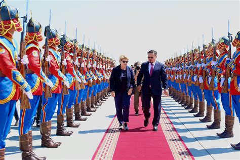 Швейцарын Холбооны Улсын Ерөнхийлөгчийн төрийн айлчлал өндөрлөлөө Монгол Улсын Ерөнхийлөгчийн