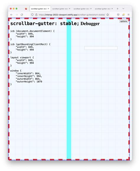 Css Overflow 4 Effect Of Scrollbar Gutter On Viewport · Issue 8099