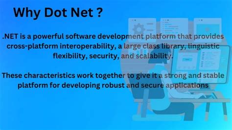 Best Dot Net Training Coursepptx Programming Languages Computing