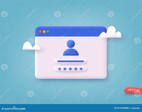 Account Login And Password Form Smartphone App User Authorization Ux