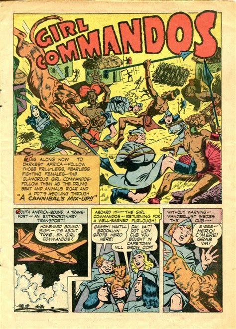 Girl Commandos September 1945 Comic Pt 1 By Theredlion2 On Deviantart