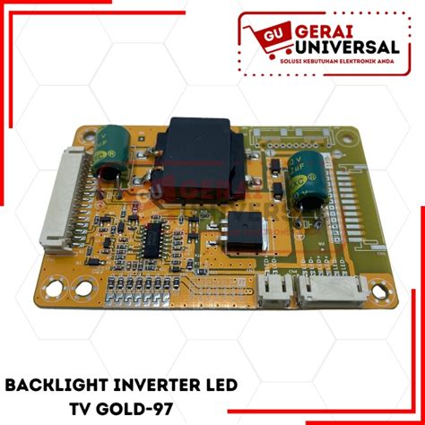 Jual Inverter Backlight Led Tv 26 55 Driver Inverter Universal Gold