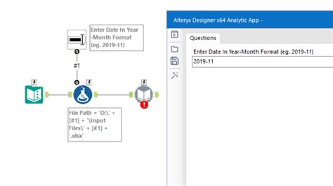 solved provide variable path name for input and output alteryx community