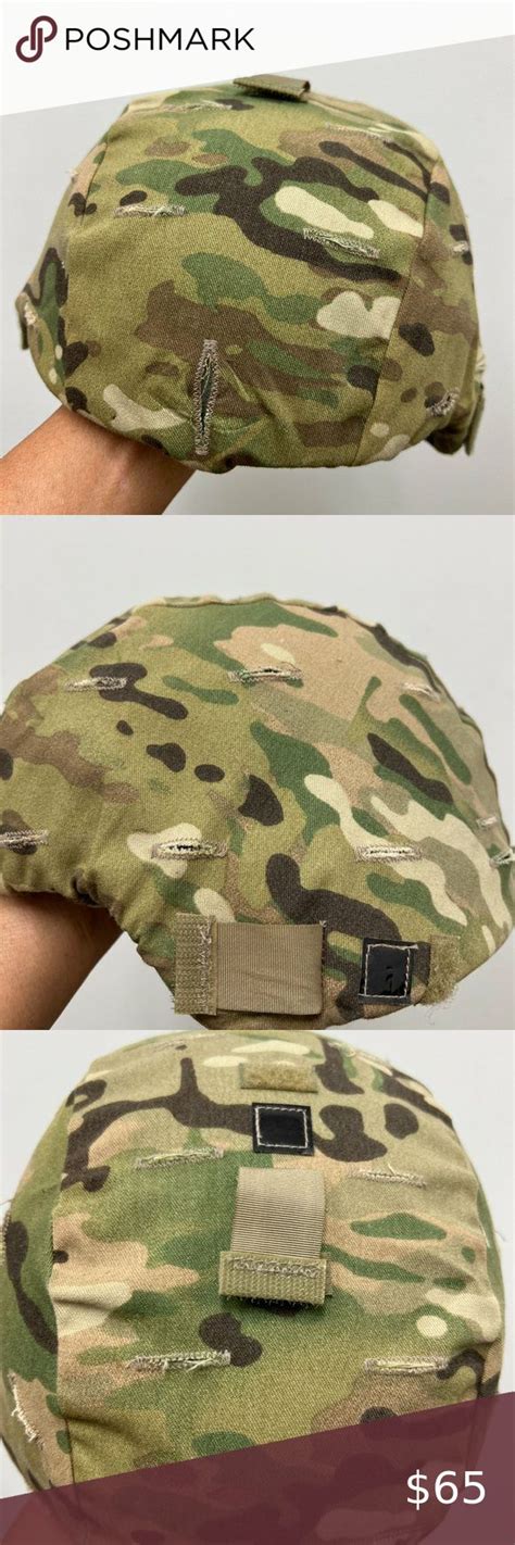 Genuine Usgi Multicam Ocp Ach Mich Ech Helmet Cover W Ir Tabs Large